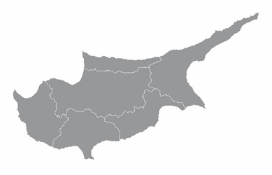 Cyprus Division Map Vector Images (91)