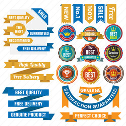 Vintage retro logo for banner Royalty Free Vector Image