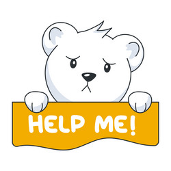 Help me Royalty Free Vector Image - VectorStock