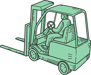 Forklift Operator Vector Images (over 2,200)