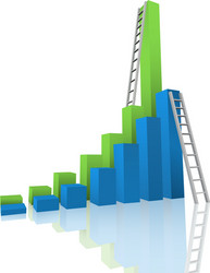 Bar Graph Going Up Vector Images (over 120)