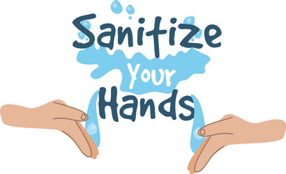 Sanitize Your Hand Vector Images (over 520)