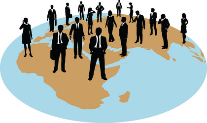 Business people Royalty Free Vector Image - VectorStock