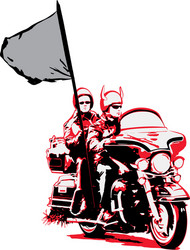 Couple Riding Motorcycle Vector Images (over 290)