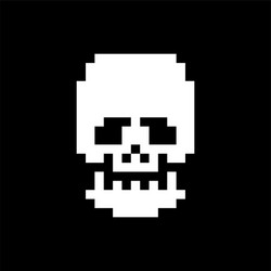 Pixel Art Skull Vector Images (over 370)
