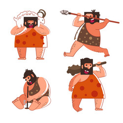 Man Caveman Fire Vector Images (over 870)