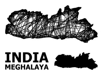 Meghalaya Map Vector Images (over 260)