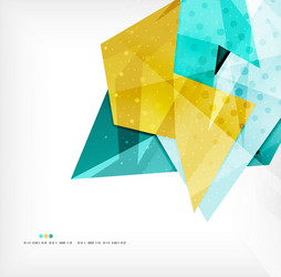 Abstract sharp angles background Royalty Free Vector Image