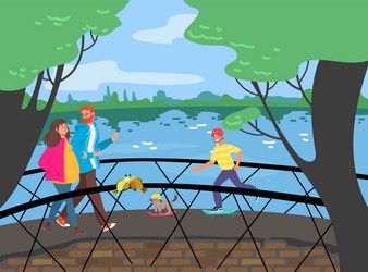 People Bridge Vector Images (over 2,500)