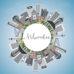 Milwaukee Skyline Vector Images (over 150)