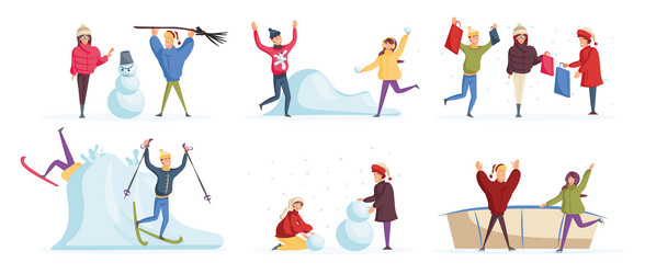 Winter Characters Vector Images (over 120,000)
