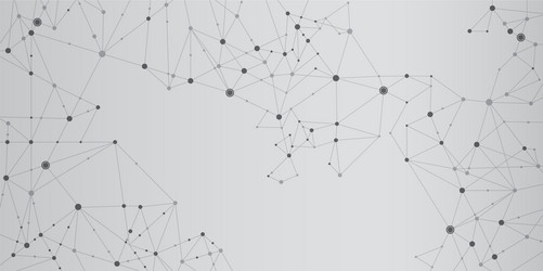 Geometric connection background Royalty Free Vector Image