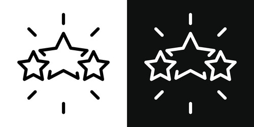 Appreciation icon set outstanding customer Vector Image