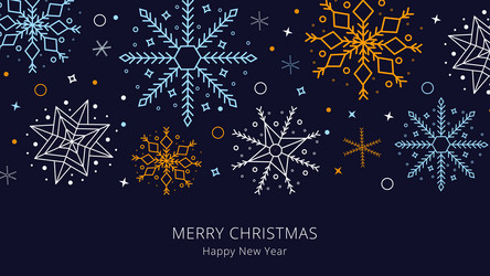 Xmas tree pattern wallpaper design winter Vector Image