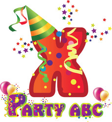 X Royalty Free Vector Image - VectorStock