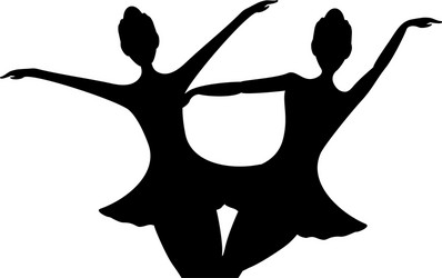 Dancer girl symbol Royalty Free Vector Image - VectorStock