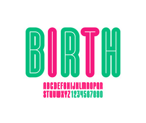 Long Font Vector Images (over 2,800)