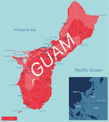 Guam Map Shape Vector Images (88)