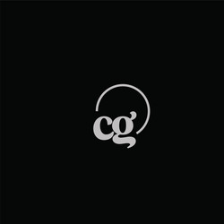 Cg Monogram Logo Vector Images (over 2,300)