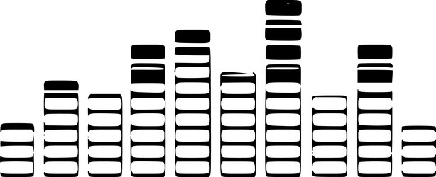 Audio Level Meter Royalty Free Vector Image - VectorStock