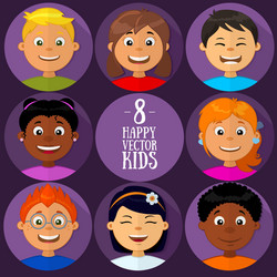 Happy Kids Vector Images (over 640,000)