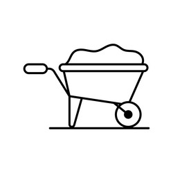 Wheel Barrow Sketch Vector Images (93)