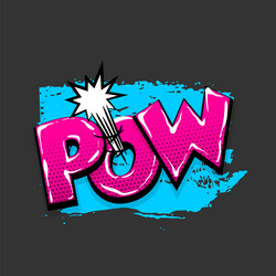 Pow Fonts Comic Font Vector Images (over 230)