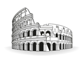 Coliseum Royalty Free Vector Image - VectorStock