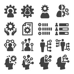 Self-confidence icon simple element from soft Vector Image