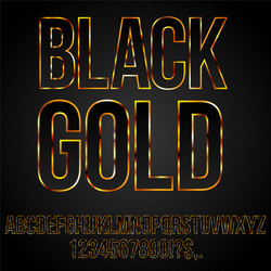 Gothic alphabet lowercase calligraphic letters Vector Image