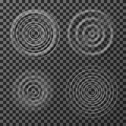 Drop of Water Ripple Effect Vector Images (over 690)