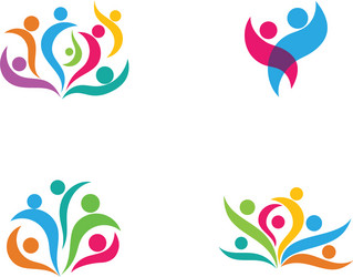 Enhanced social inclusion concept icon Royalty Free Vector