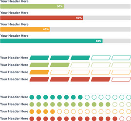 Bar Infographic Progress Vector Images (over 19,000)