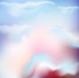 Pink and blue sky pastel gradient background with Vector Image