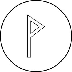 Wunjo Rune Vector Images (24)