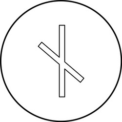 Gebo Sign Rune Vector Images (over 160)