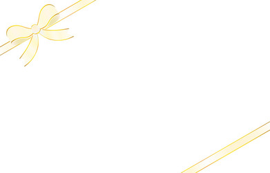 Platinum ribbon decoration Royalty Free Vector Image