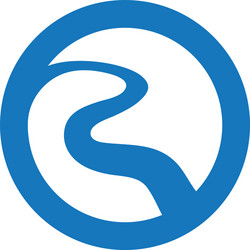 Abstract love icon logo Royalty Free Vector Image