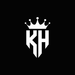 Kh Monogram Logo Vector Images (over 2,000)