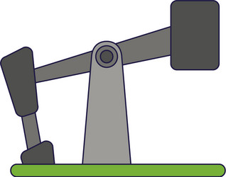 Petroleum refinery pump Royalty Free Vector Image