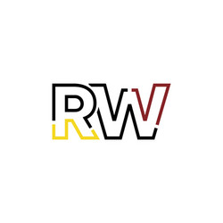 Letter Rw Logo Vector Images (over 1,900)