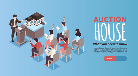 Auction background Royalty Free Vector Image - VectorStock