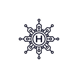 Circle H Logo Vector Images (over 15,000)