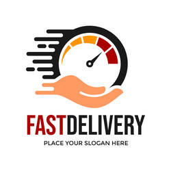 Fast location logo Royalty Free Vector Image - VectorStock