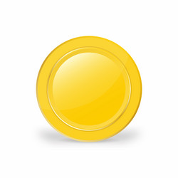 Gold coin Royalty Free Vector Image - VectorStock