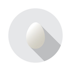 Realistic shape of egg easter egg shape Royalty Free Vector