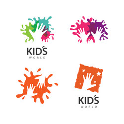 Hand care kids Royalty Free Vector Image - VectorStock