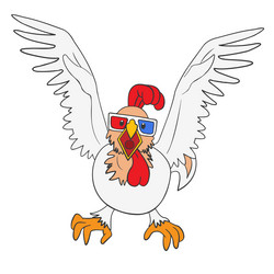 Smiling Rooster Vector Images (over 1,700)