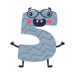 Number 5 Cartoon Vector Images (over 3,300)