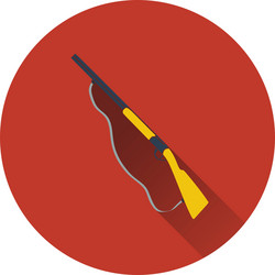 Hunting gun icon Royalty Free Vector Image - VectorStock